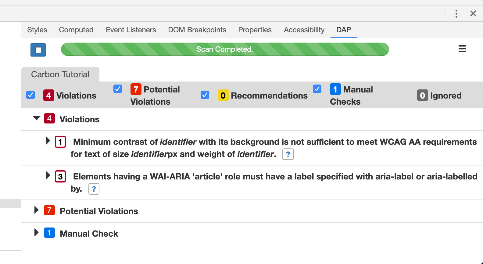 4. Creating components – Carbon Design System