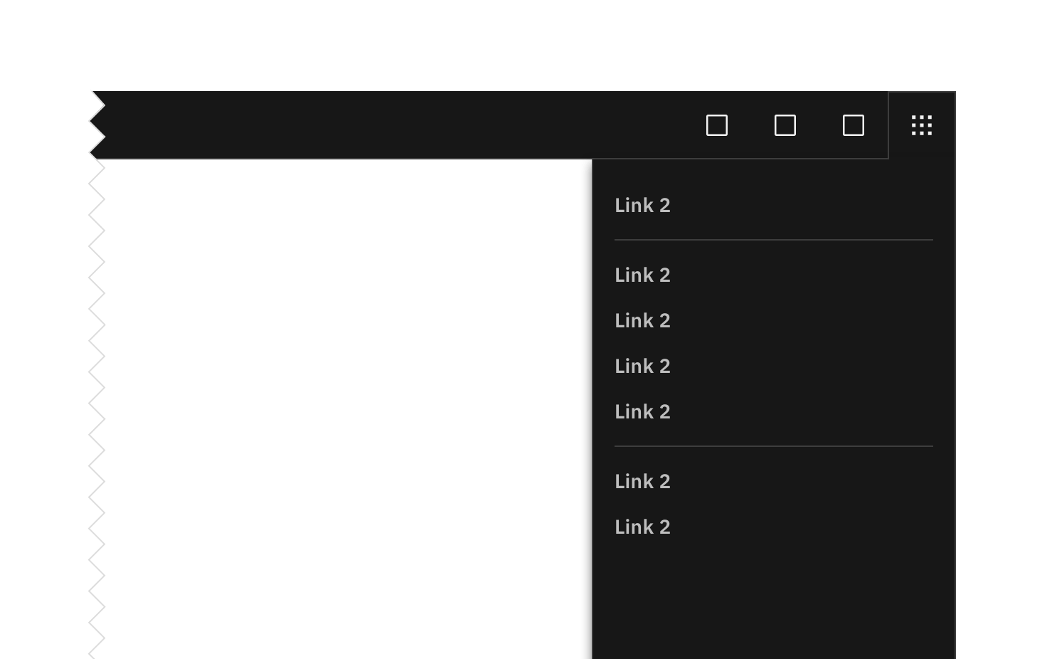 UI shell right panel – Carbon Design System