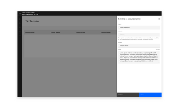 Edit Pattern – Carbon Design System