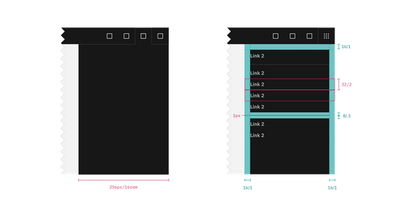UI shell right panel – Carbon Design System
