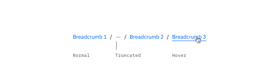 Breadcrumb – Carbon Design System Breadcrumb – Carbon Design System